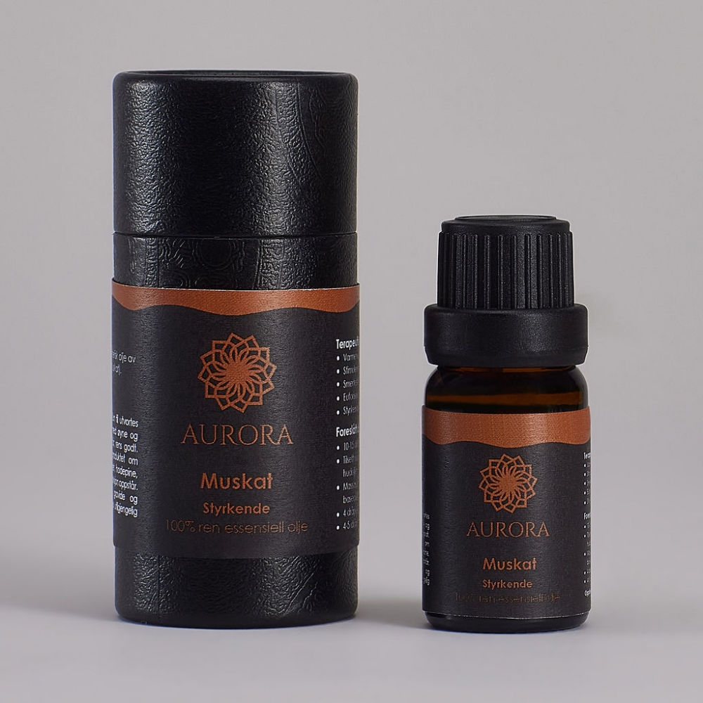 Muskot - 100 % naturlig, eterisk olja | PlusLife | Hög kvalitet ...